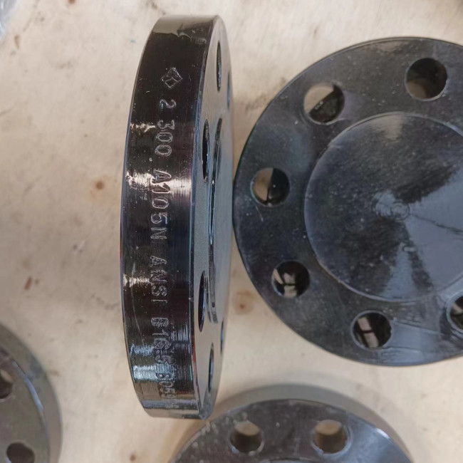 Kohlenstoffstahl-blinder angehobener Gesichts-Flansch, 2" Flansch der ...